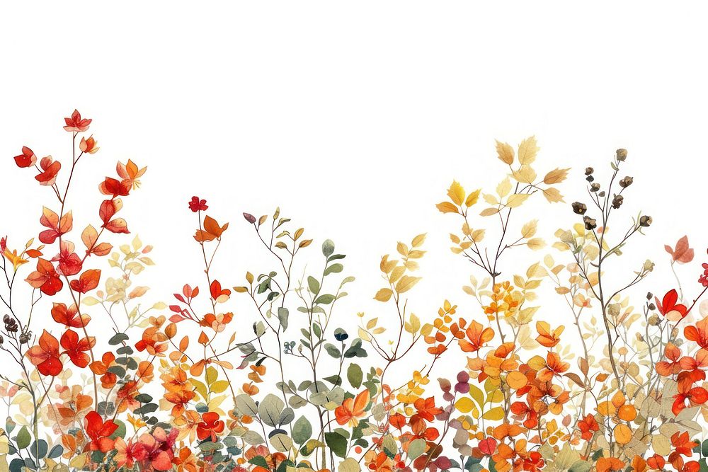 Autumn flower bushes backgrounds outdoors | Premium Photo Illustration ...
