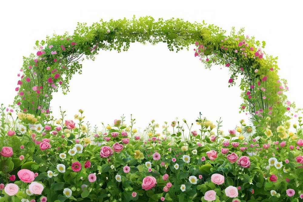 Flower garden outdoors nature. | Free Photo Illustration - rawpixel