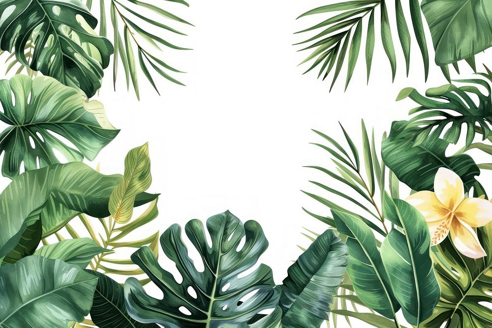 Tropical plants backgrounds outdoors tropics. | Premium Photo ...