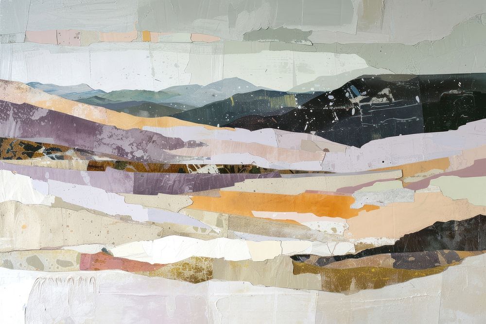 Country road art abstract painting. | Premium Photo Illustration - rawpixel