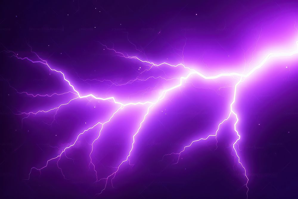 Neon purple toxic thunderstorm backgrounds | Free Photo Illustration ...