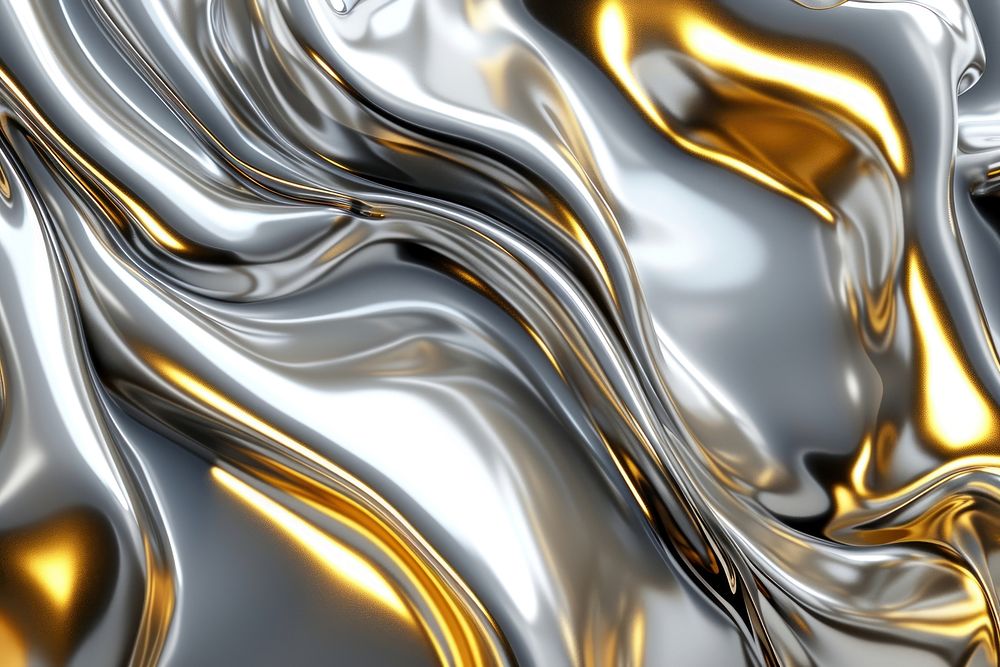 Silver and gold abstract background | Premium Photo Illustration - rawpixel