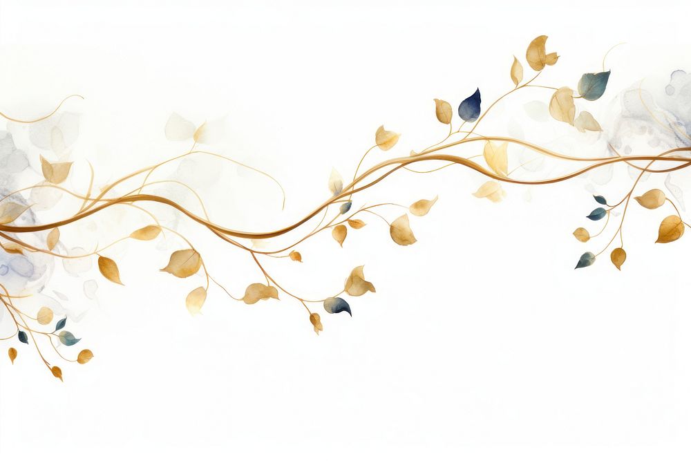 Cute minimal gold vine painting | Premium Photo Illustration - rawpixel