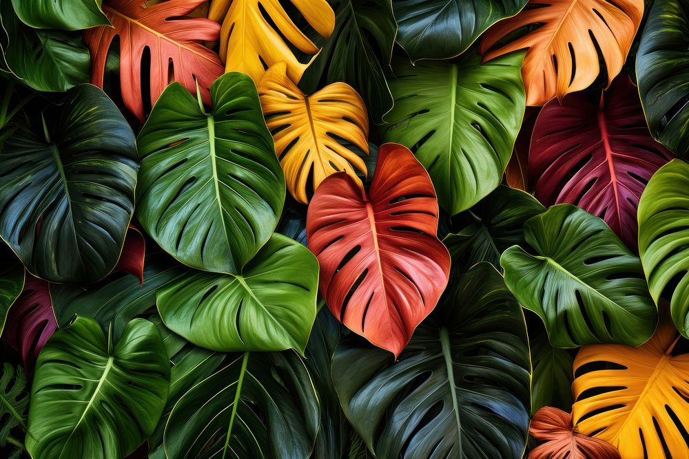 Tropical leaves backgrounds tropics plant. | Free Photo - rawpixel