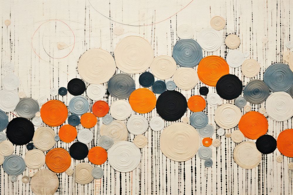 Repeated circle pattern painting text | Free Photo Illustration - rawpixel