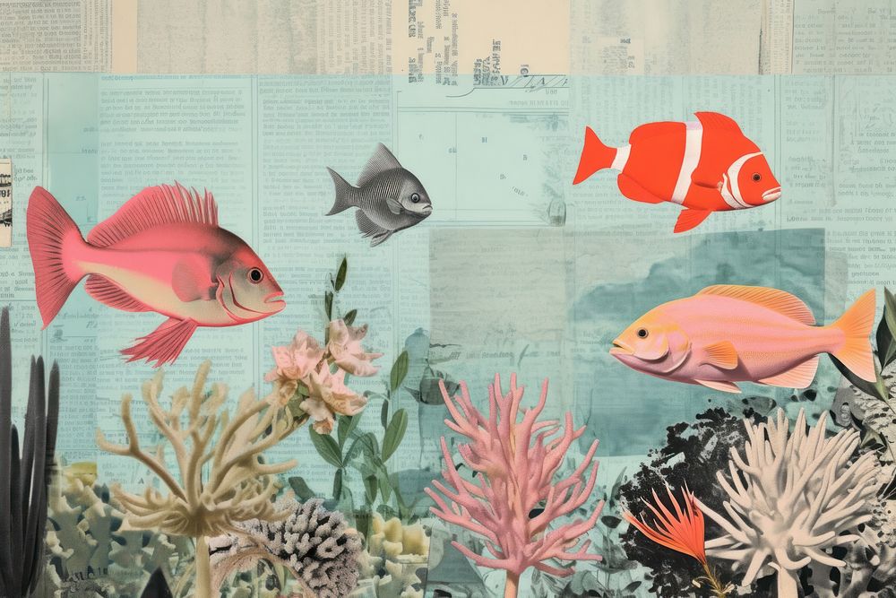 Sea life fish aquarium animal. | Free Photo Illustration - rawpixel