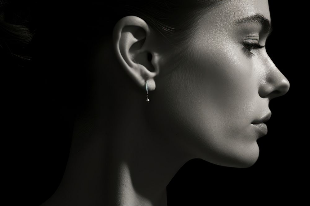 Ear wearing earrings set photography | Free Photo - rawpixel