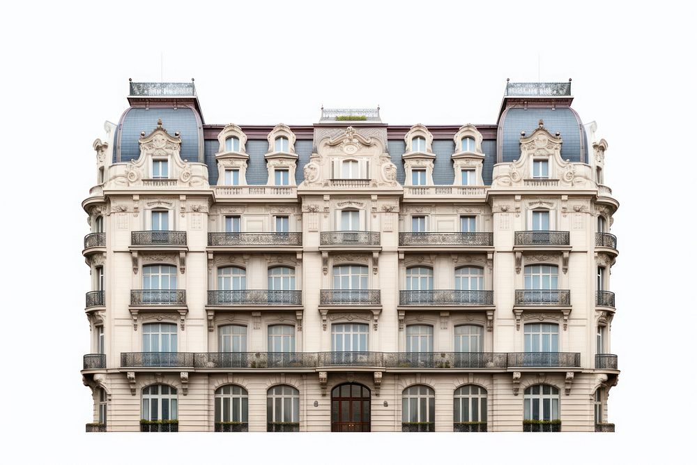 Paris tall apartment building architecture | Free Photo - rawpixel