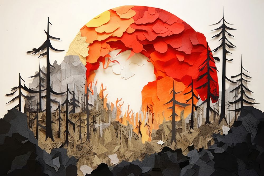 Fire art outdoors painting. | Free Photo Illustration - rawpixel