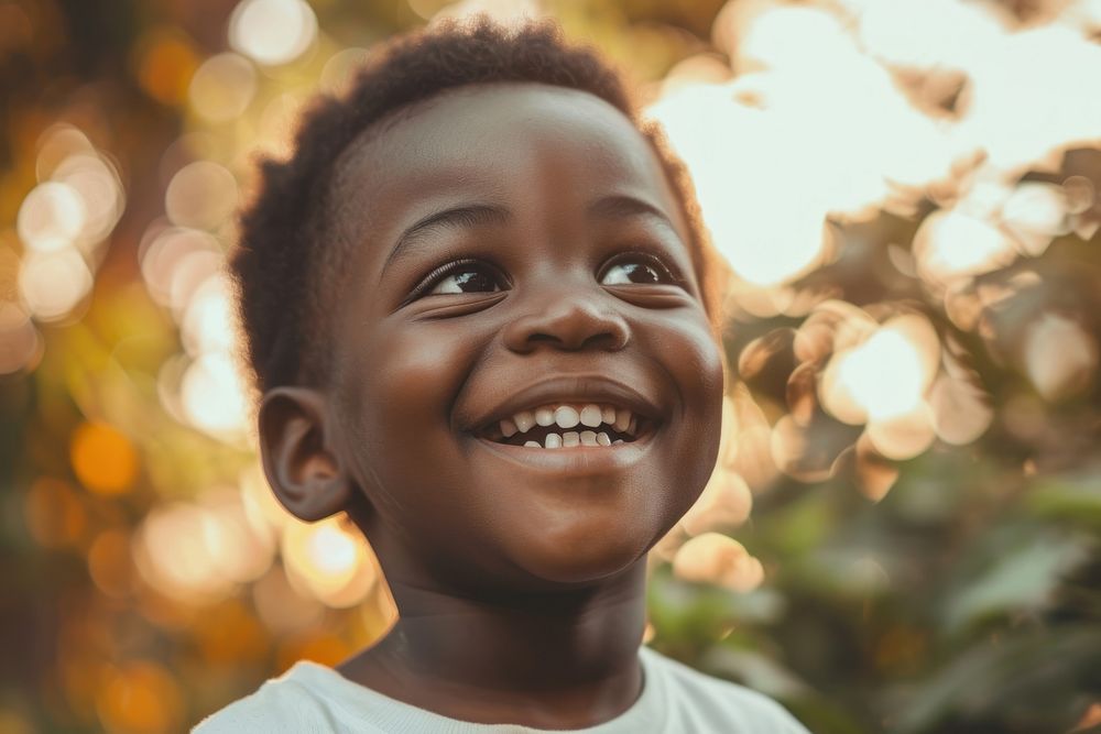 Little boy smiling outdoors smile | Free Photo - rawpixel