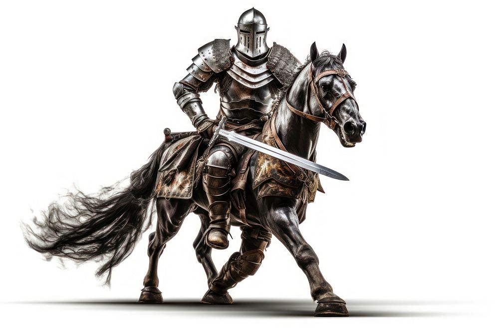 Knight animal mammal weapon | Free Photo - rawpixel