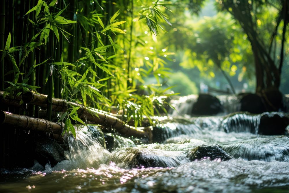 Rocky river vegetation outdoors nature. | Premium Photo - rawpixel