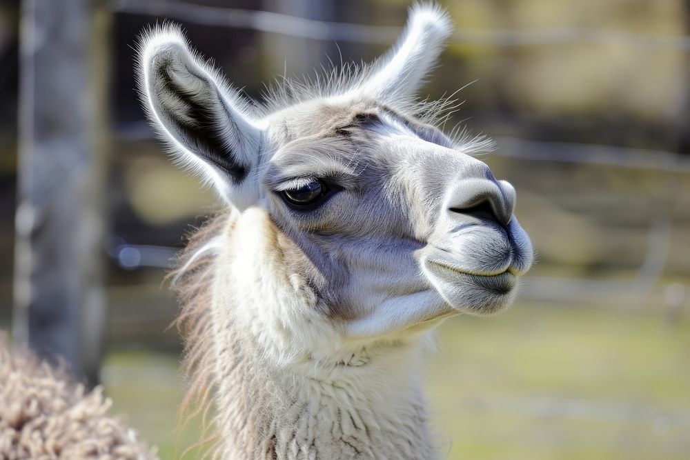 Lama wildlife portrait animal. | Premium Photo - rawpixel