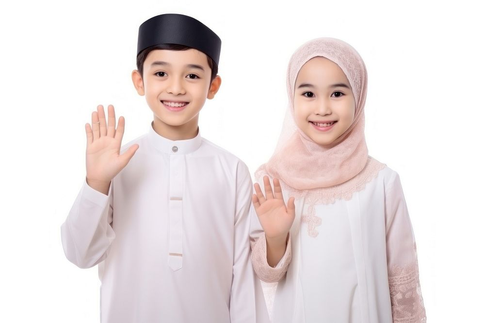 Muslim boy and girl celebration | Premium Photo - rawpixel