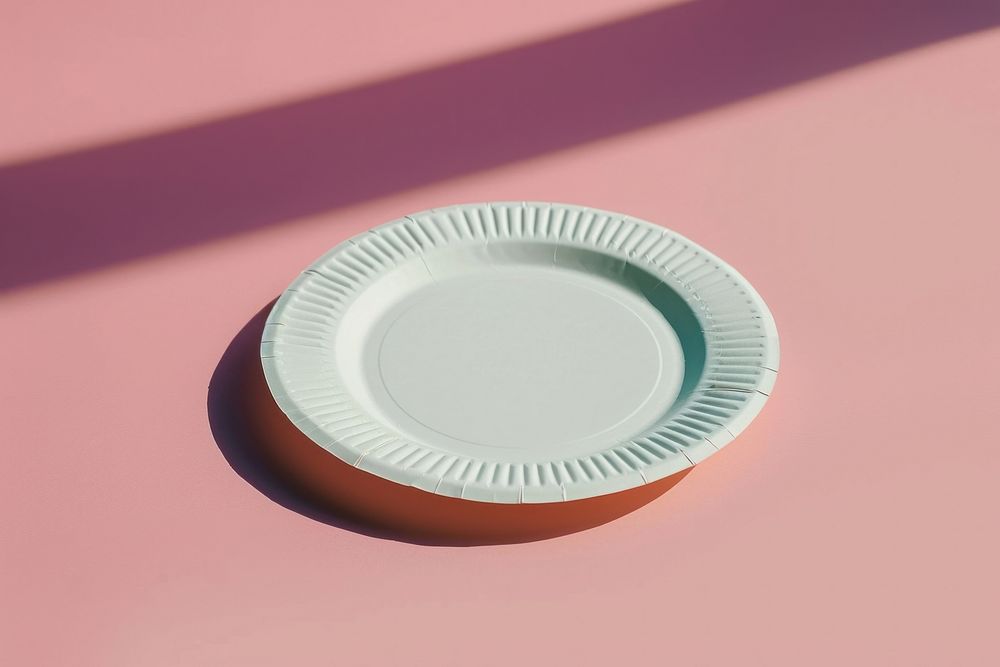Paper plate porcelain dishware platter. | Free Photo - rawpixel