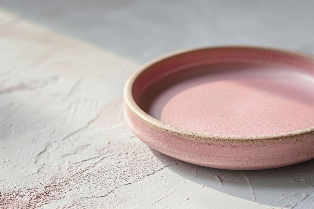Plate ceramic pink dishware. | Free Photo - rawpixel