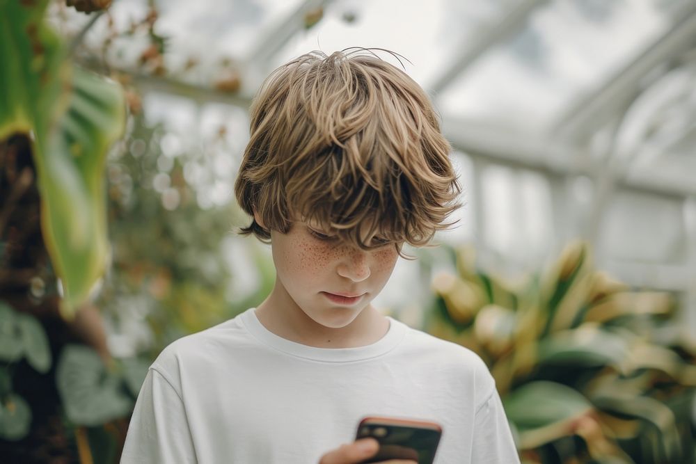 British boys looking phone photo. | Free Photo - rawpixel