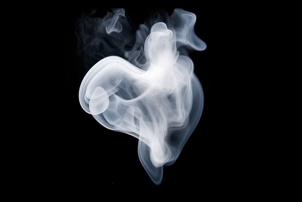 Heart fog effect smoke black | Premium Photo - rawpixel