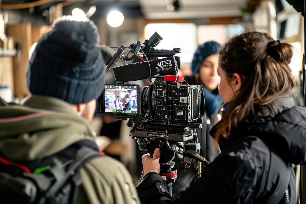 scene filming camera adult photo. | Free Photo - rawpixel