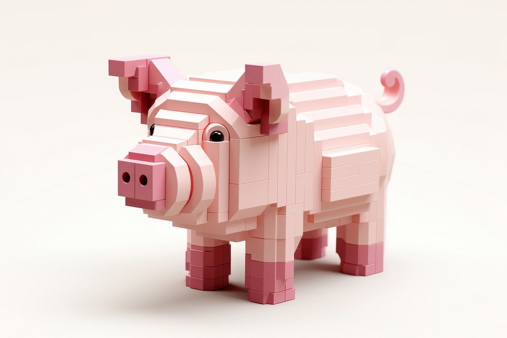 Pig cartoon mammal animal | Free Photo Illustration - rawpixel