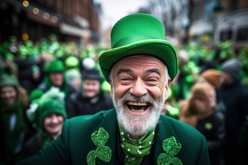 Portrait green celebration tradition. | Free Photo - rawpixel