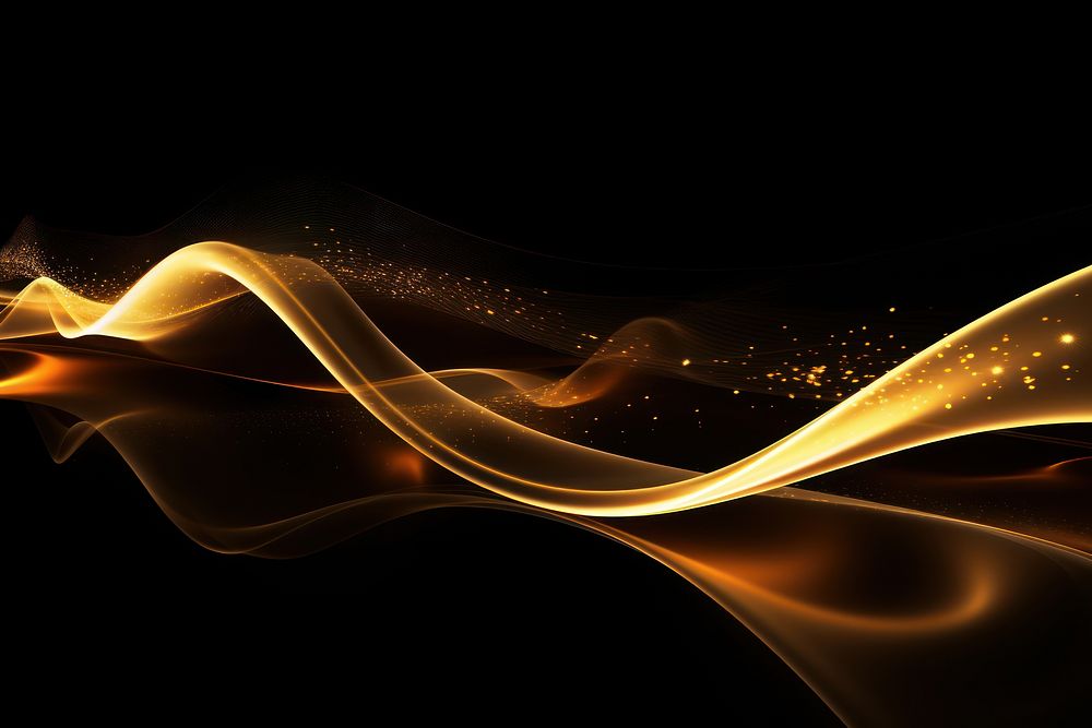 Gold technology light effect abstract | Free Photo Illustration - rawpixel