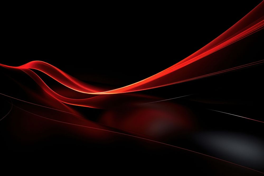 Red technology light effect abstract | Premium Photo Illustration ...