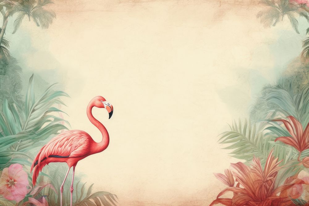 Flamingo backgrounds animal bird. | Premium Photo Illustration - rawpixel