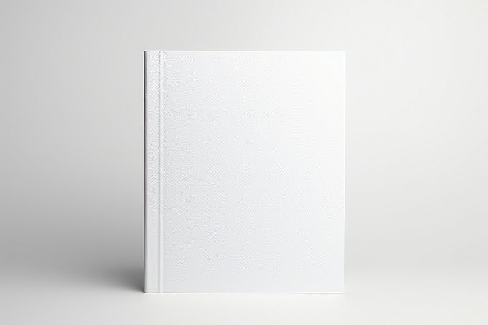 Blanked book white page white | Free Photo - rawpixel