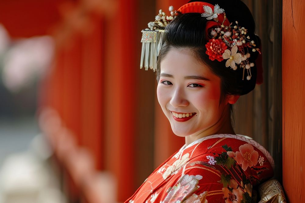 Japanese Keisha fashion smiling adult. | Free Photo - rawpixel