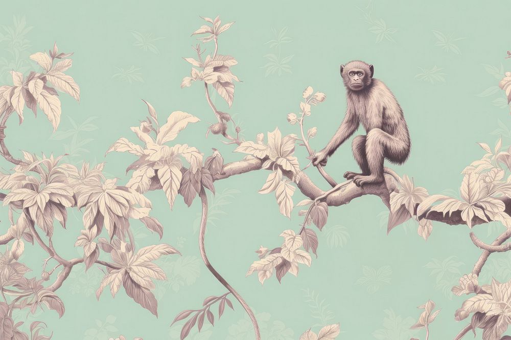 Spider monkey wallpaper wildlife animal. | Free Photo Illustration ...