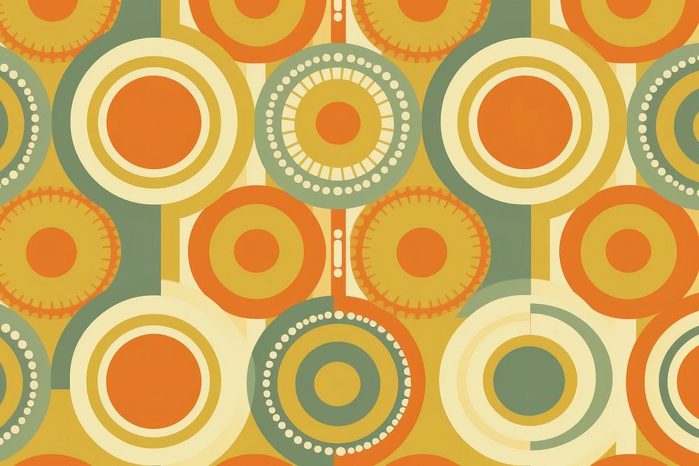 70s retro style seamless pattern | Premium Photo Illustration - rawpixel