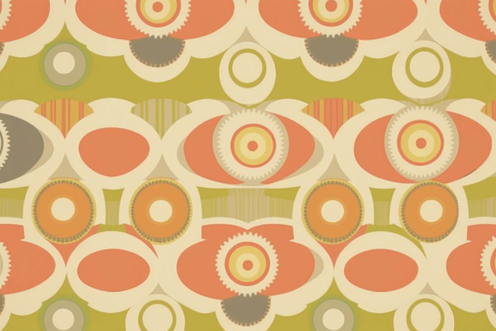 70s retro style seamless pattern | Free Photo Illustration - rawpixel