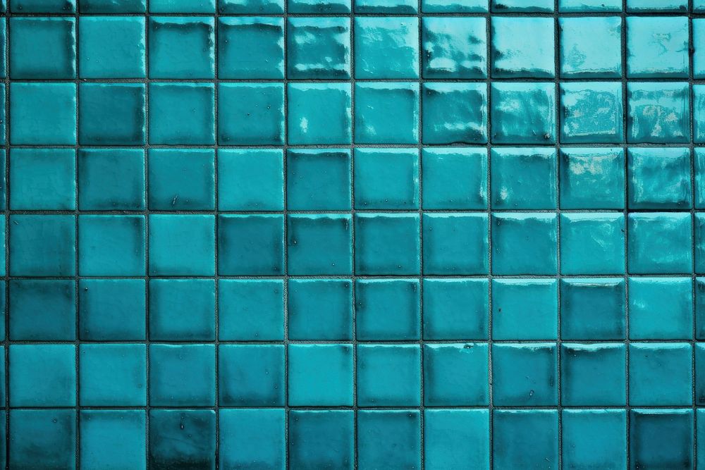 Square bathroom tile turquoise backgrounds | Premium Photo - rawpixel