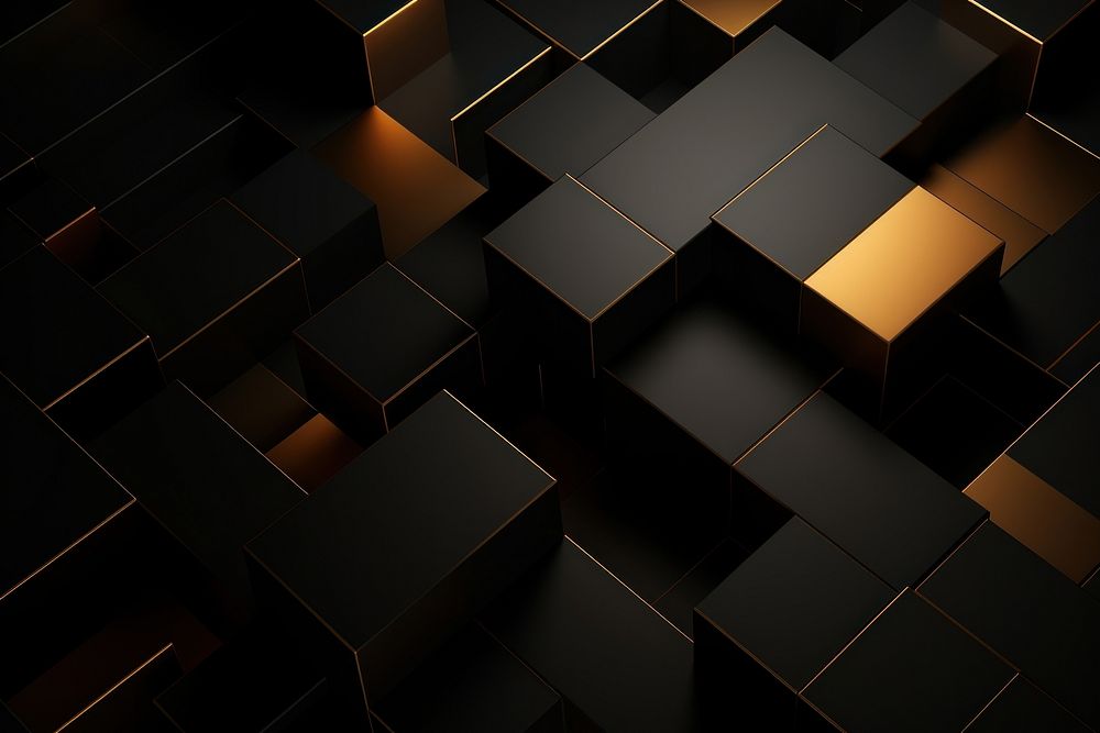 3D abstract wallpaper black backgrounds | Free Photo Illustration ...