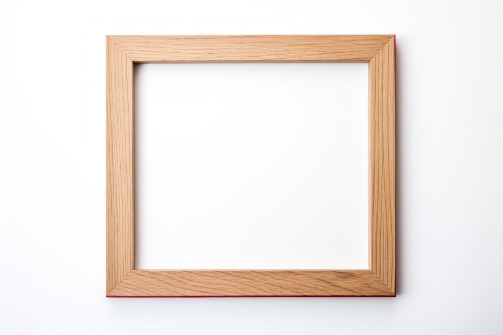 Square red oak frame white | Free Photo - rawpixel
