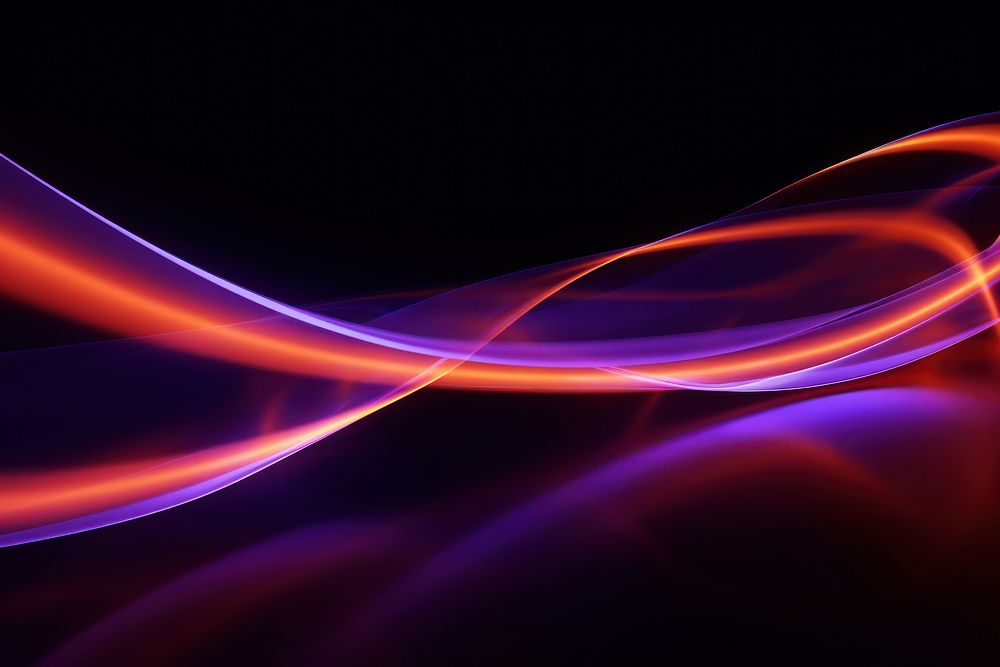 Purple and orange neon glowing | Free Photo Illustration - rawpixel