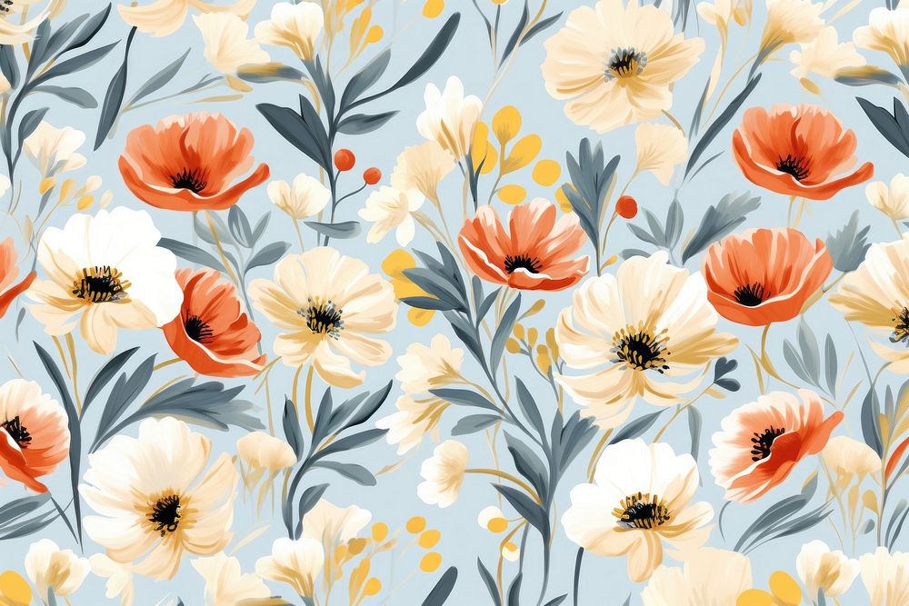 Flower pattern backgrounds abstract. AI | Premium Photo Illustration ...