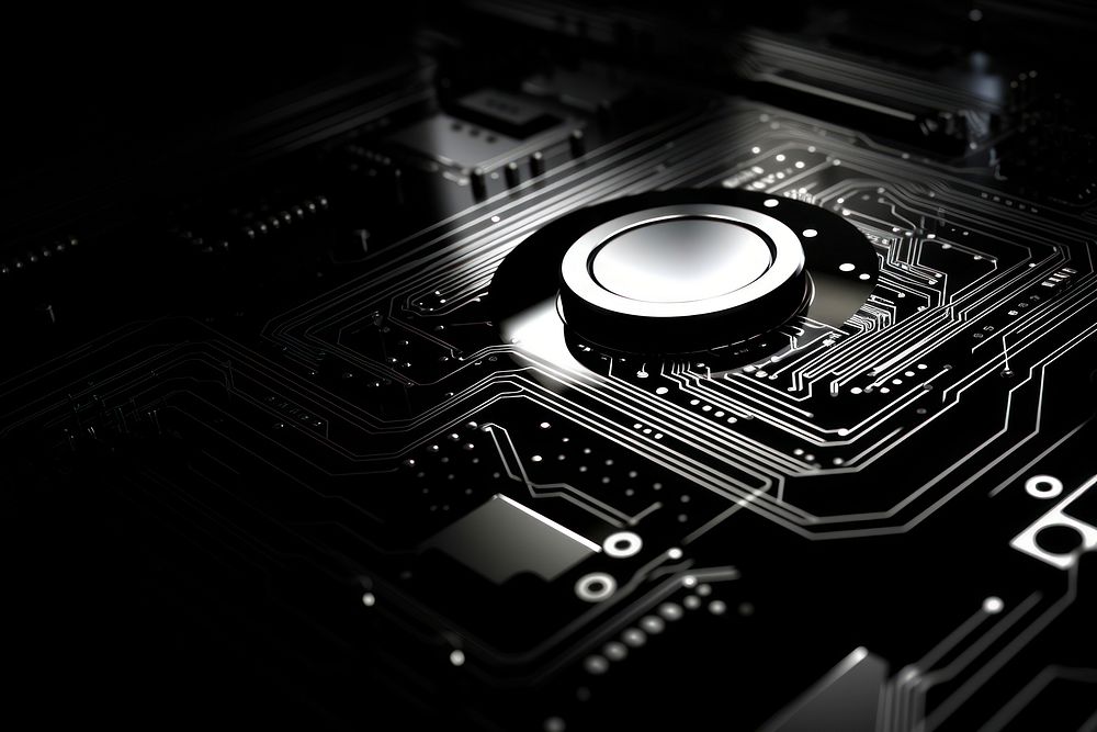 Black and white technology light | Free Photo Illustration - rawpixel