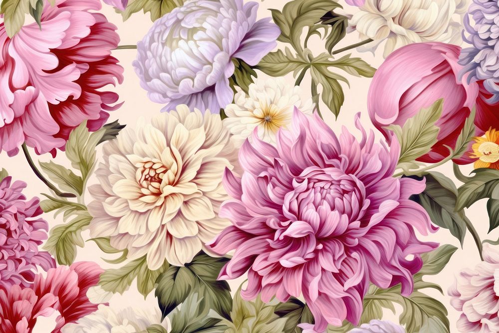 Flower plant pattern flower backgrounds | Premium Photo Illustration ...