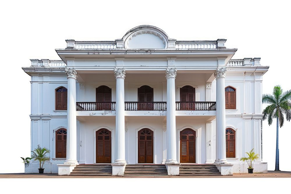 Colonial architecture building house villa. | Premium Photo - rawpixel