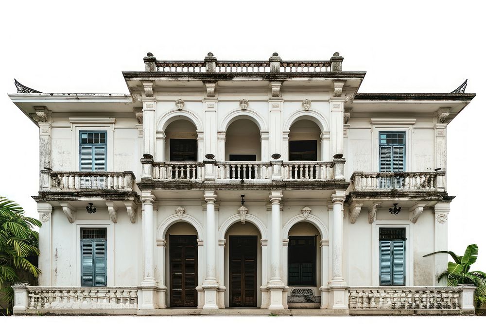 Colonial architecture building house villa. | Premium Photo - rawpixel