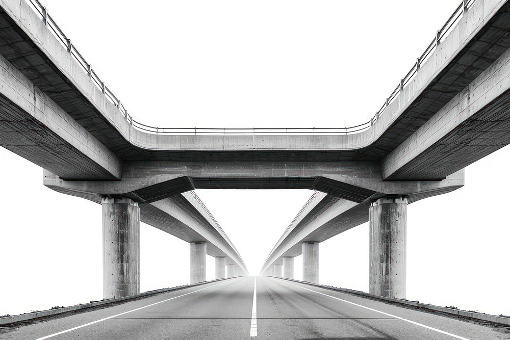 Highway architecture overpass road infrastructure. | Free Photo - rawpixel