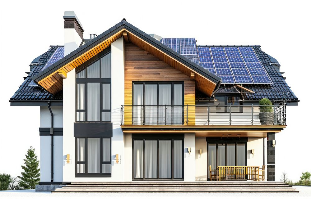 House solar system architecture building | Free Photo - rawpixel