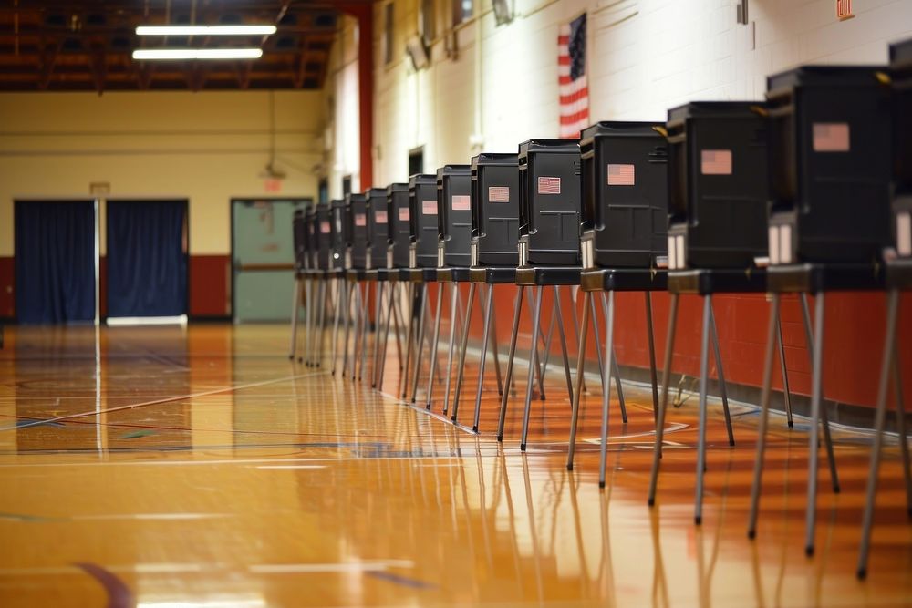 American Election architecture auditorium education. | Premium Photo ...