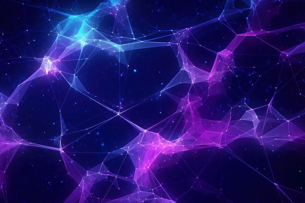 Blue and purple futuristic background | Premium Photo Illustration ...