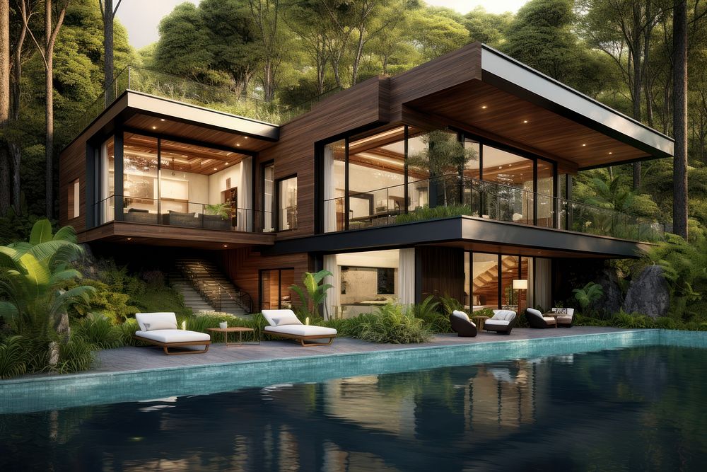 Modern house sale architecture building | Premium Photo - rawpixel