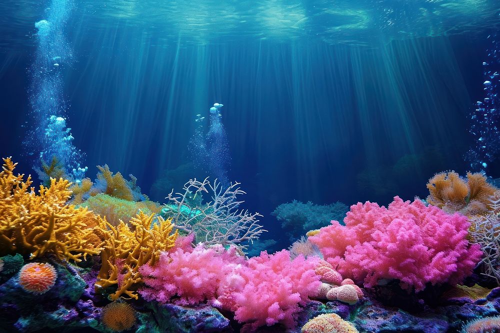 Coral reef underwater outdoors aquarium. | Free Photo - rawpixel