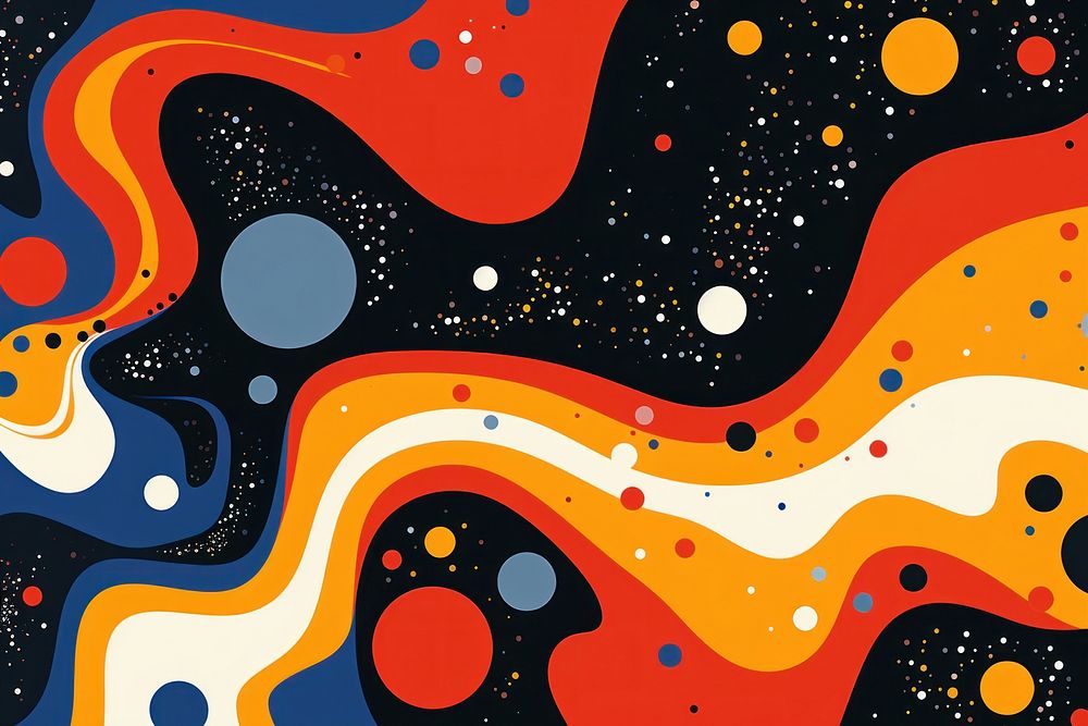 Galaxy abstract pattern art. | Free Photo Illustration - rawpixel