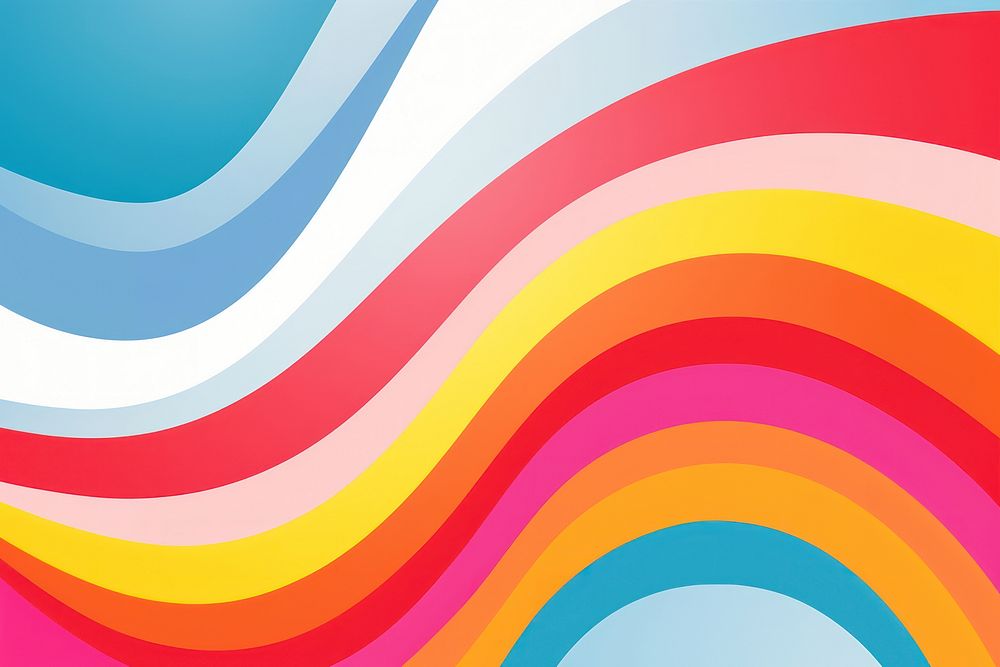 Rainbow abstract pattern backgrounds. AI | Premium Photo Illustration - rawpixel